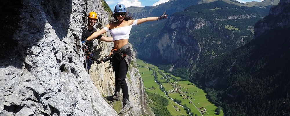Via ferrata Murren - Book your mountain guide